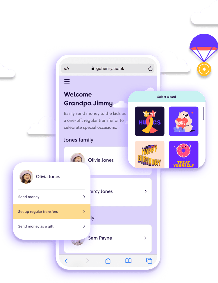 Gift Links | Benefits for Friends & Family | GoHenry